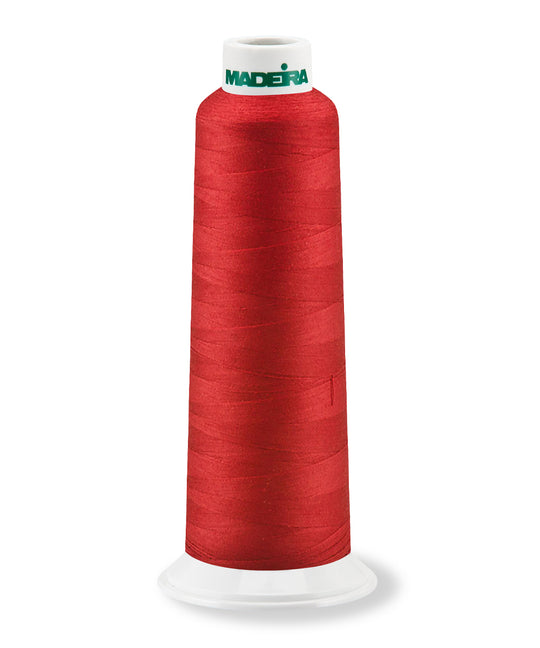 AeroQuilt Solid Color Thread – Ruby – Madeira Quilting Thread