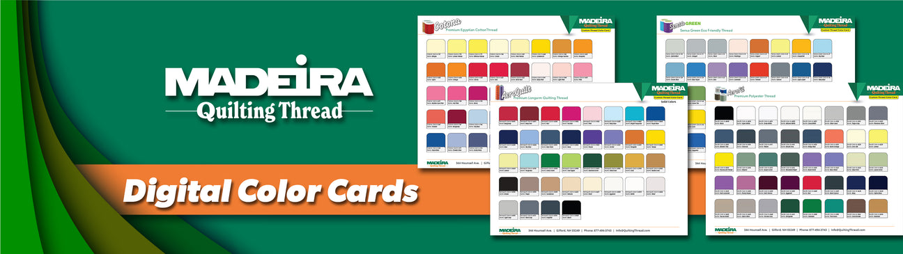 Madeira Thread Color Cards – Madeira Quilting Thread
